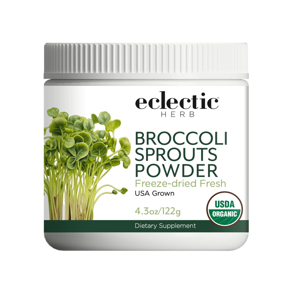 Broccoli Sprouts Powder | Organic Superfood Detox, Antioxidant Support ...